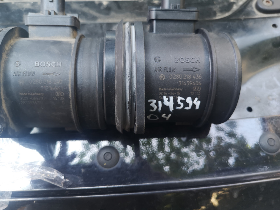 Замена расходомера — Volvo S80 (2G), 2,5 л, 2012 года | своими руками ...