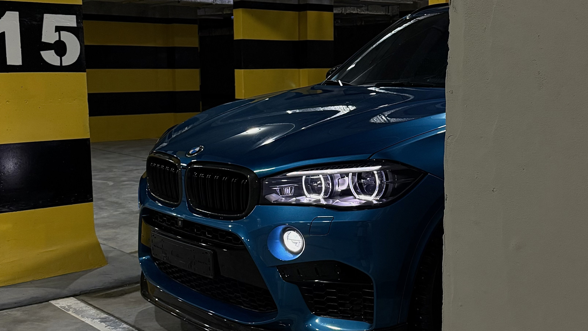 BMW X5 M (F85) 4.4 бензиновый 2018 | Long beach blue на DRIVE2