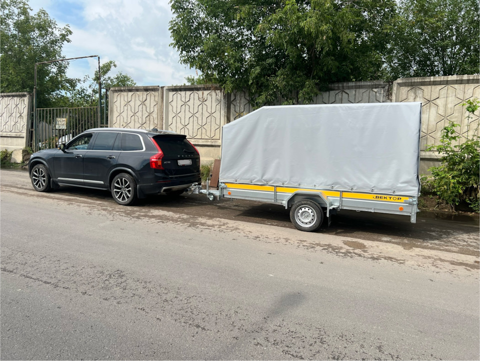 Оригинальный выкидной фаркоп — Volvo XC90 (2G), 2 л, 2017 года ...