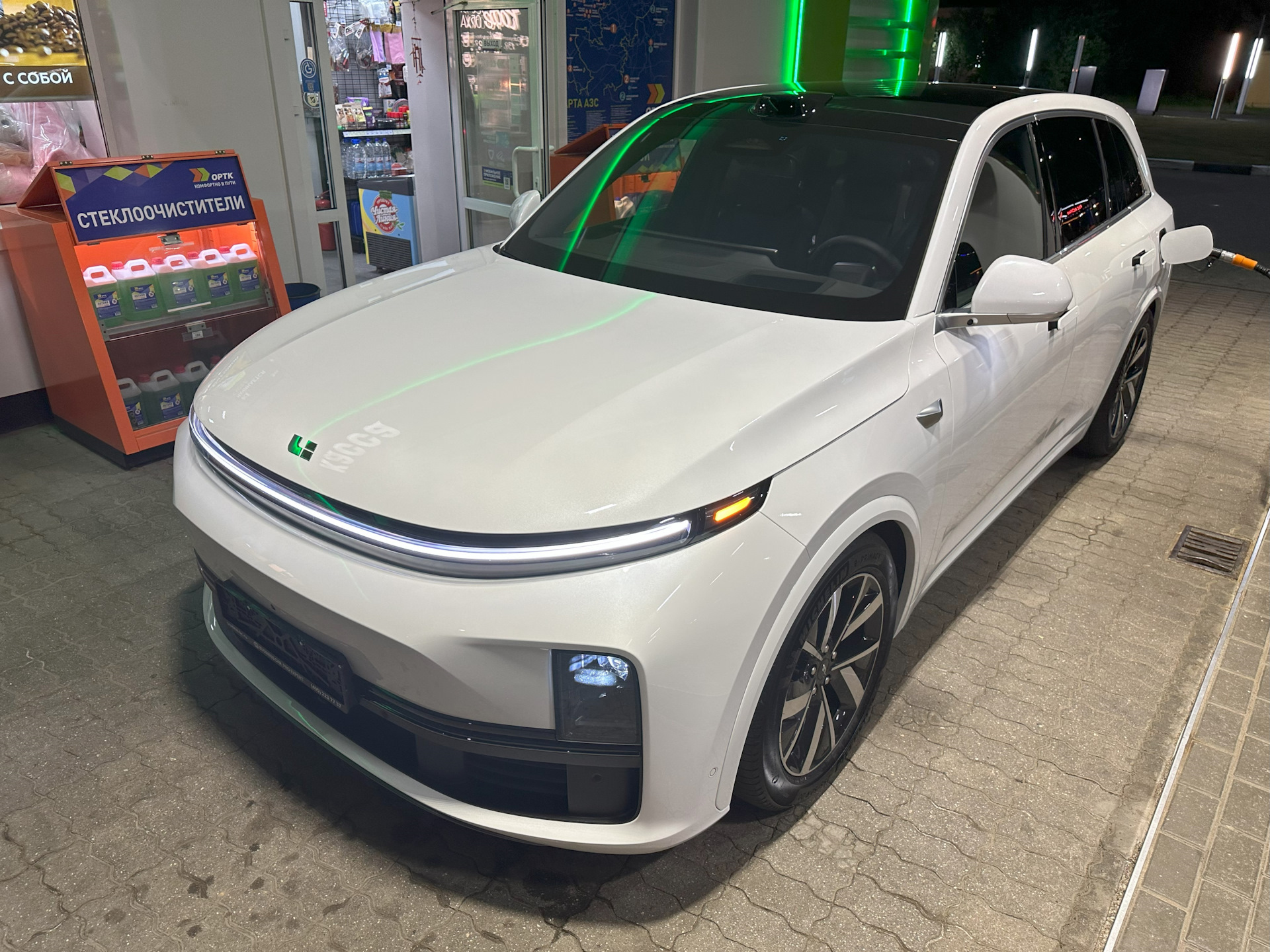 Первая заправка. — Li Auto Li L7, 2023 года | заправка | DRIVE2