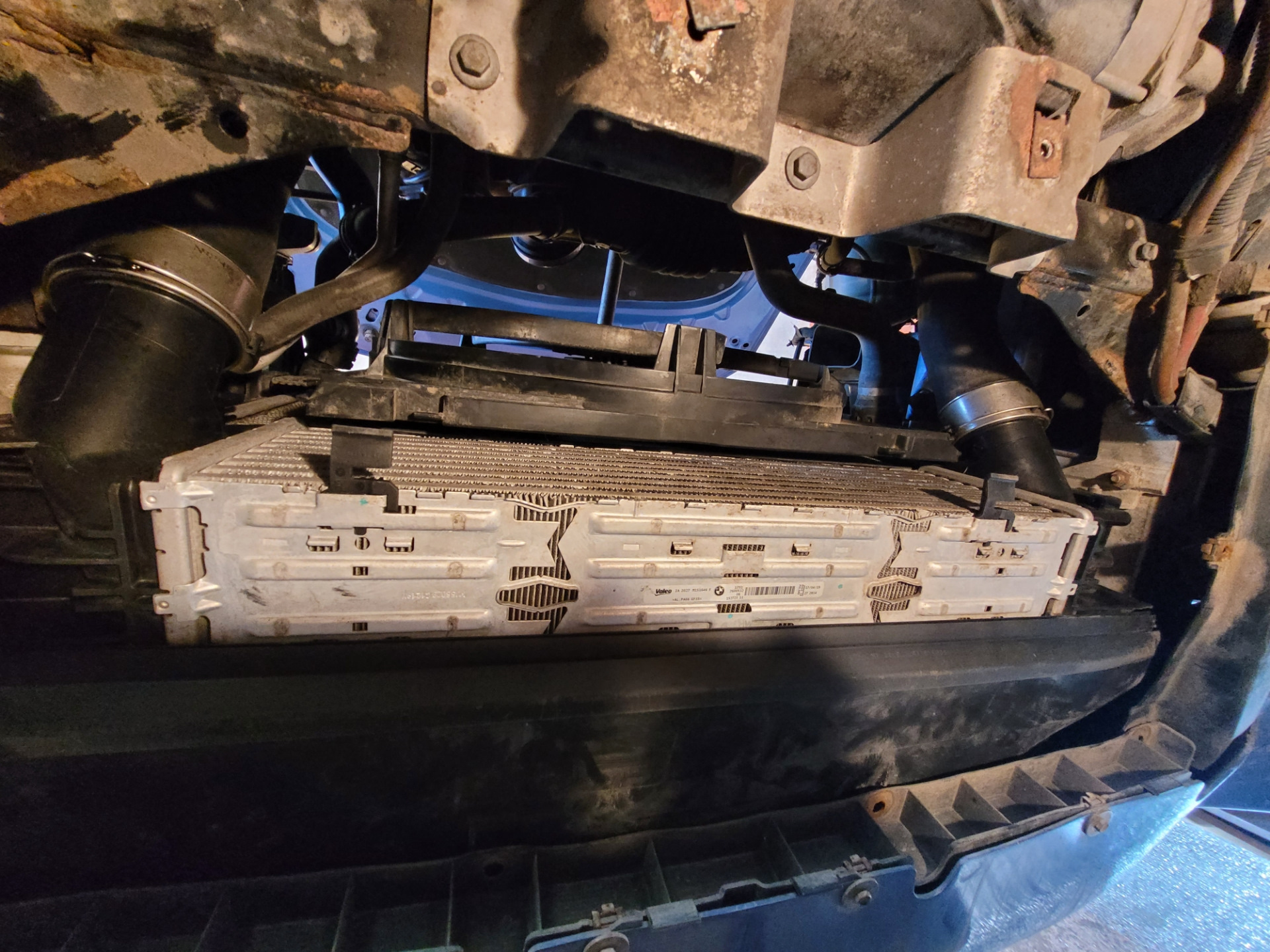 13. Замена интеркулера. — BMW 3 series Gran Turismo (F34), 2 л, 2014 ...