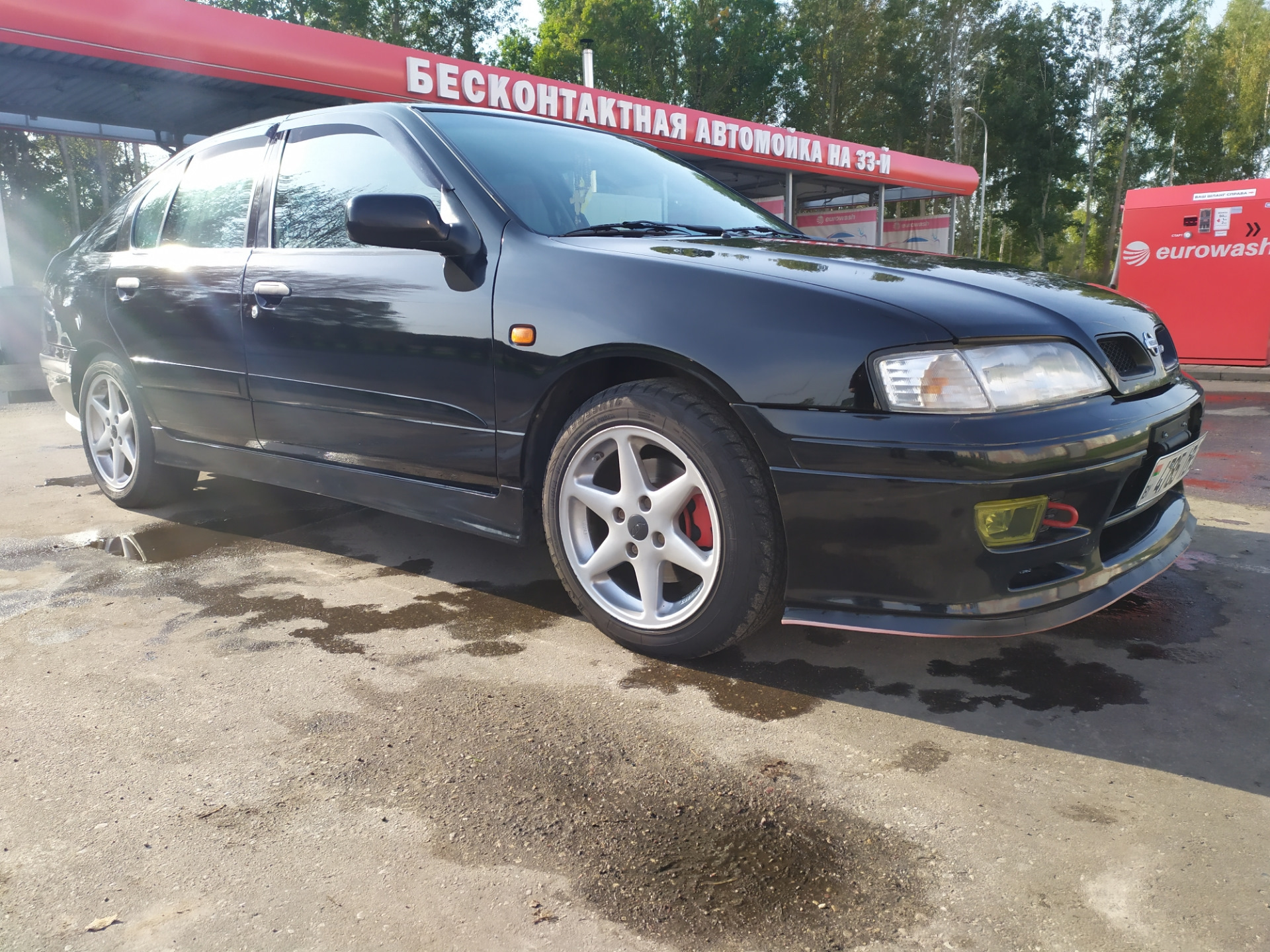 Первая мойка — Nissan Primera (P11), 2 л, 1997 года | мойка | DRIVE2