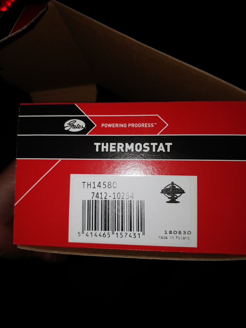 TH14580 Термостат GATES | Запчасти на DRIVE2