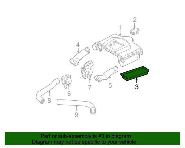 A1120940604 Фильтр воздушный Mercedes | Запчасти на DRIVE2