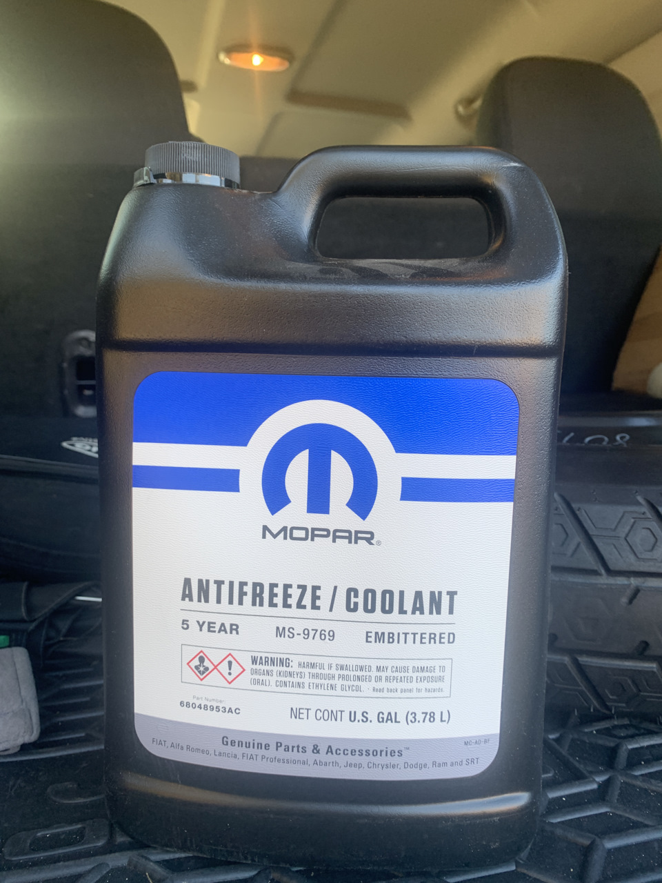 Частичная замена антифриза — Jeep Patriot, 2,4 л, 2016 года | визит на ...