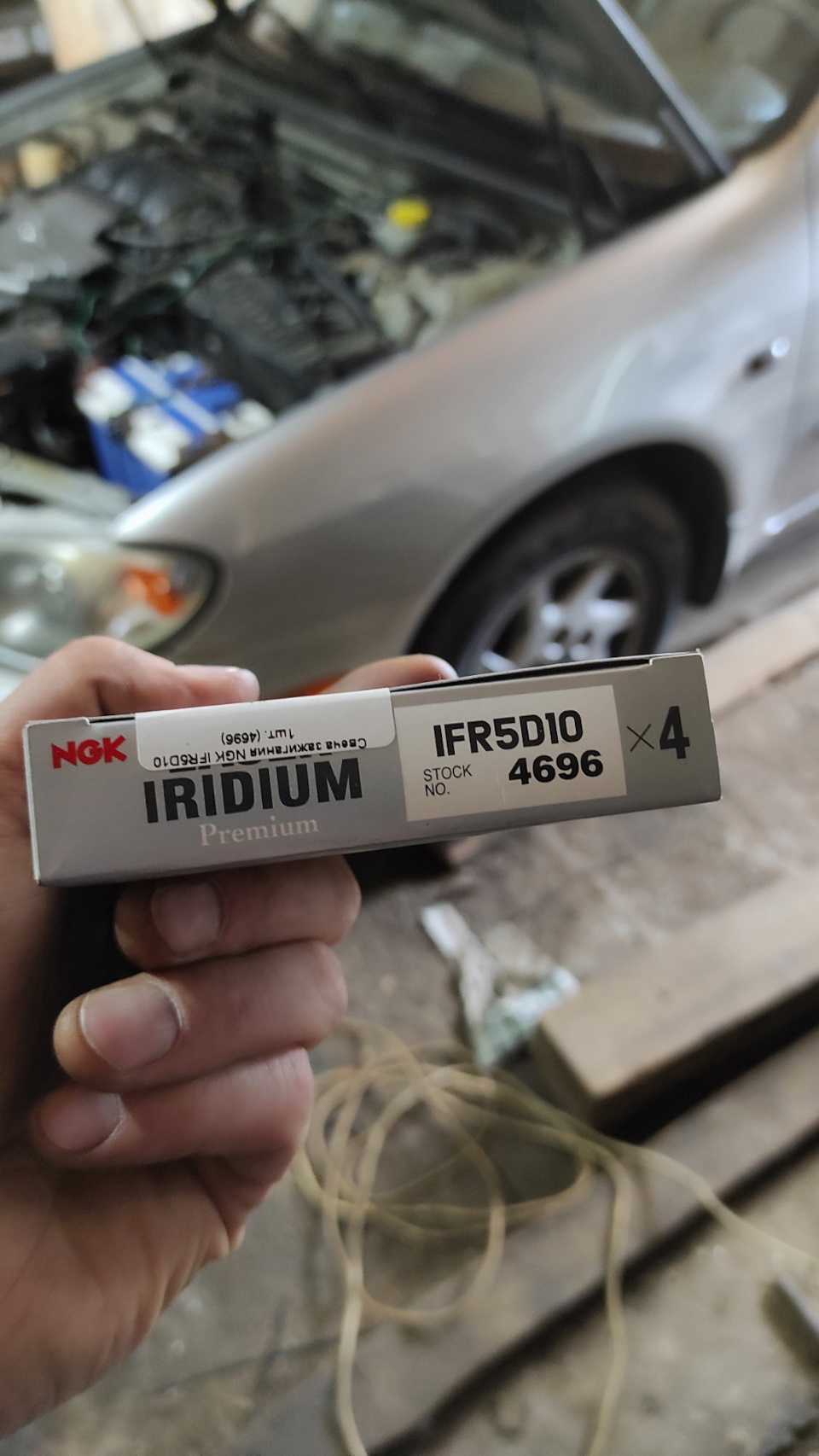 IFR5D10 Свеча зажигания 4696 NGK | Запчасти на DRIVE2