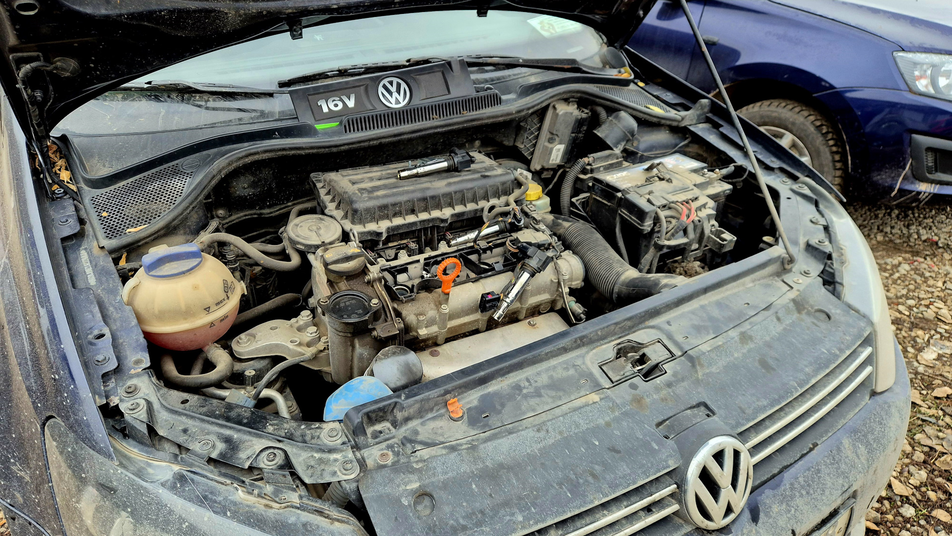 21. Check Engine + EPC — решение. — Volkswagen Polo Sedan, 1,6 л, 2011 ...