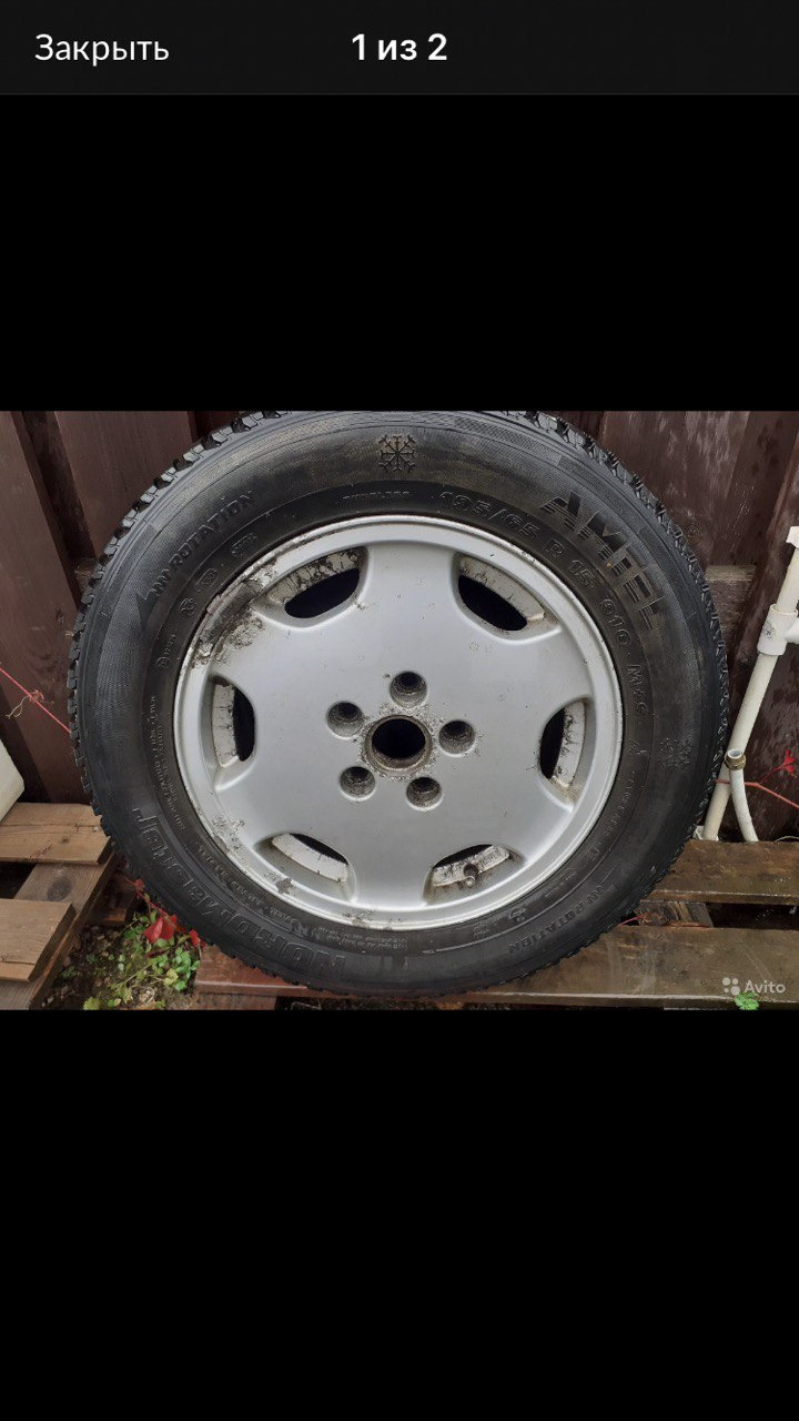 Купил старые Ronal R15 — Audi 100 Avant (C3), 2,2 л, 1989 года ...