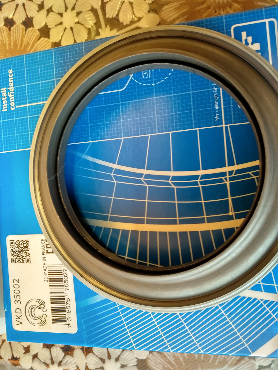 VKD35002 Подшипник качения, опора стойки амортизатора SKF | Запчасти на ...