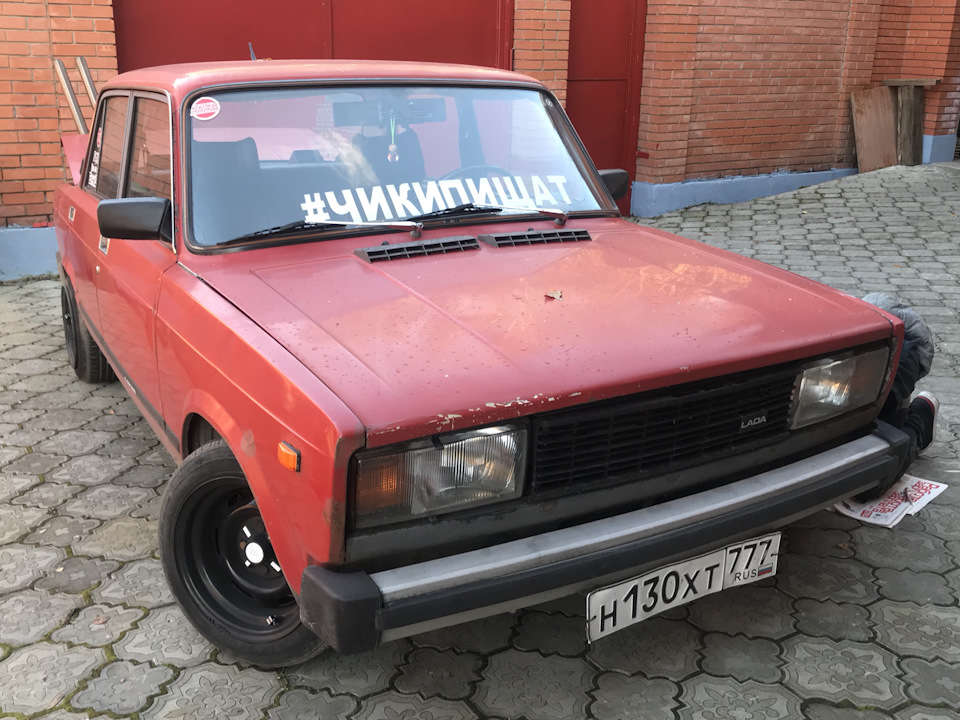 Подкраска машины и полировка — Lada 2105, 1,3 л, 1981 года | своими ...