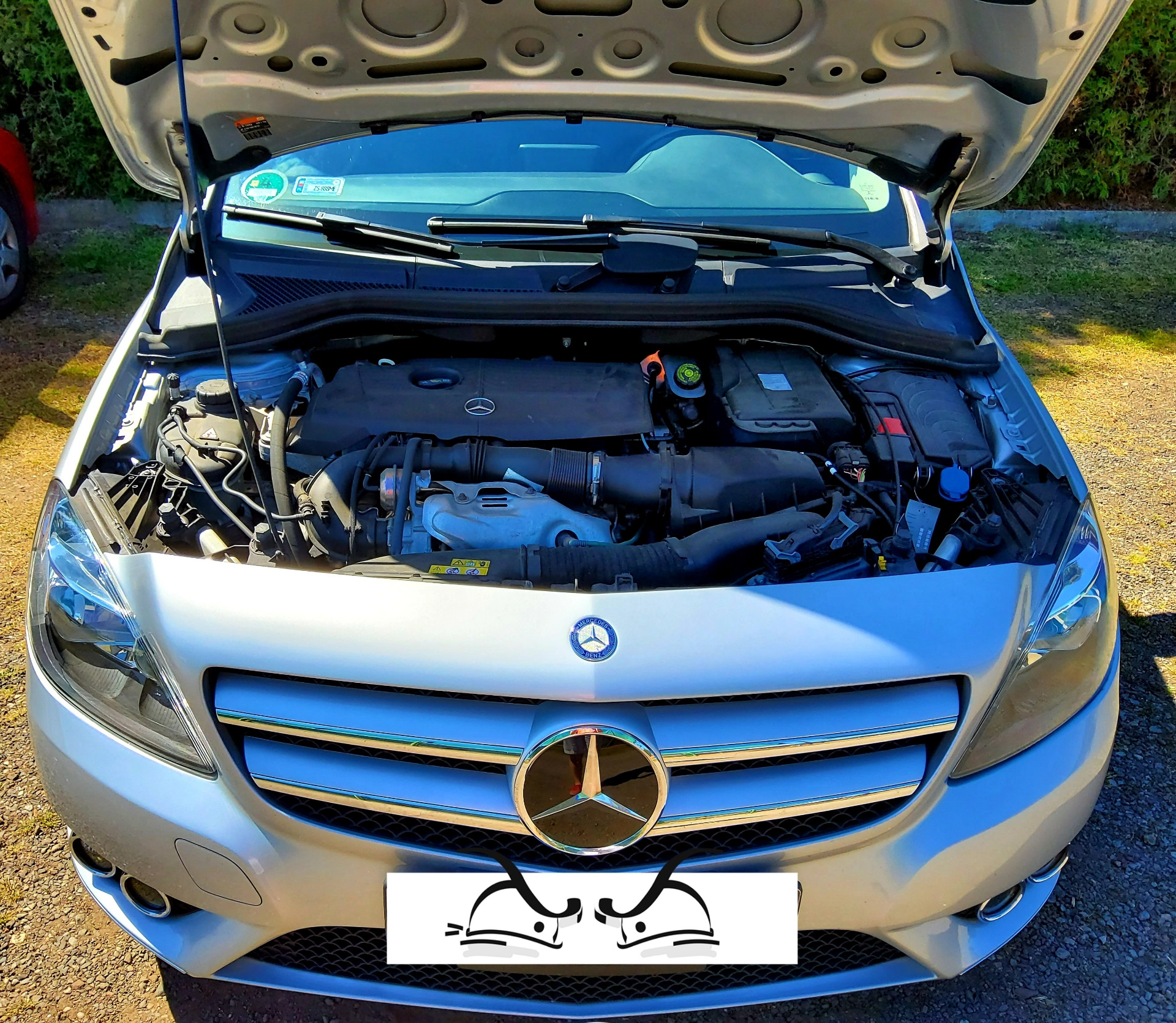 Замена масел и фильтров. — Mercedes-Benz B-Class (W246), 1,6 л, 2012 ...