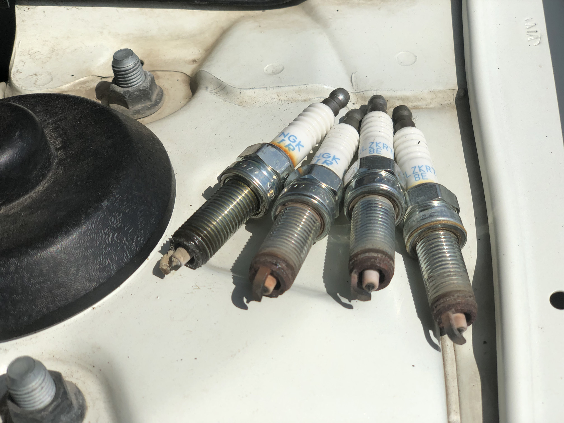 Замена свечей Kia k5 lpi lpg — KIA K5 (1G), 2 л, 2013 года | плановое ...