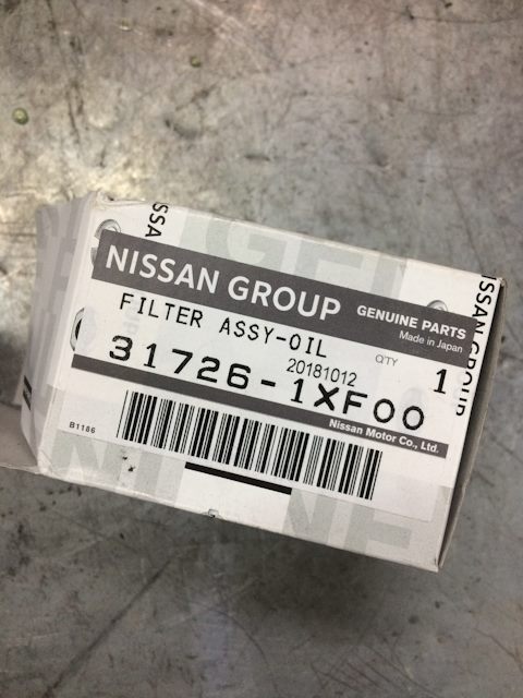 317261XF00 Фильтр масляный АКПП NISSAN INFINITI | Запчасти на DRIVE2