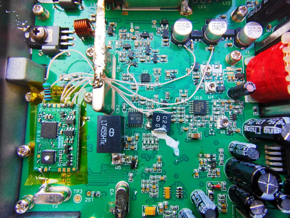 Установка платы DSP в Optim Apollo — Сообщество «Радиосвязь и Радиолюбители» на DRIVE2