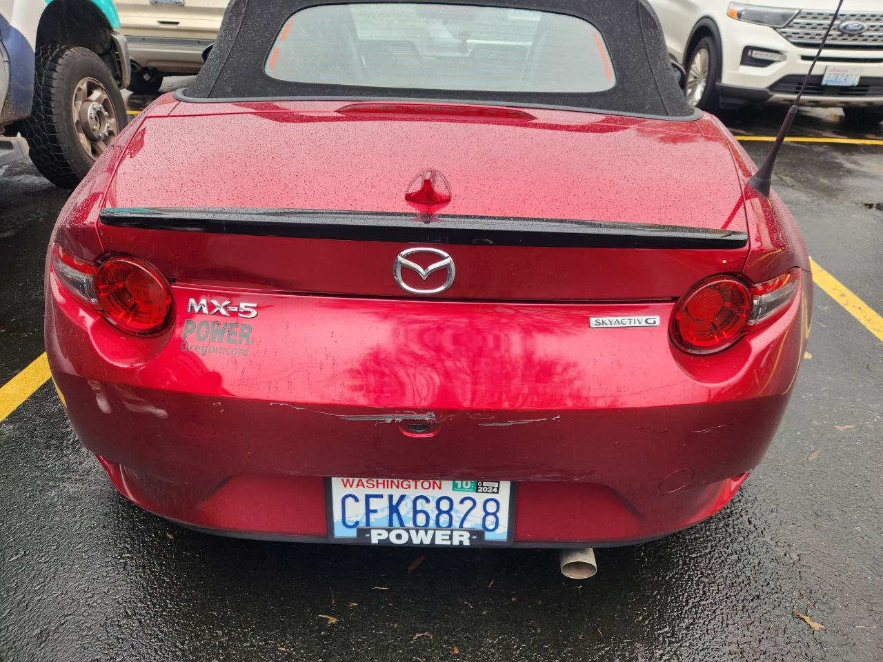 Shit happens — Mazda MX-5 (ND), 2 л, 2022 года | ДТП | DRIVE2