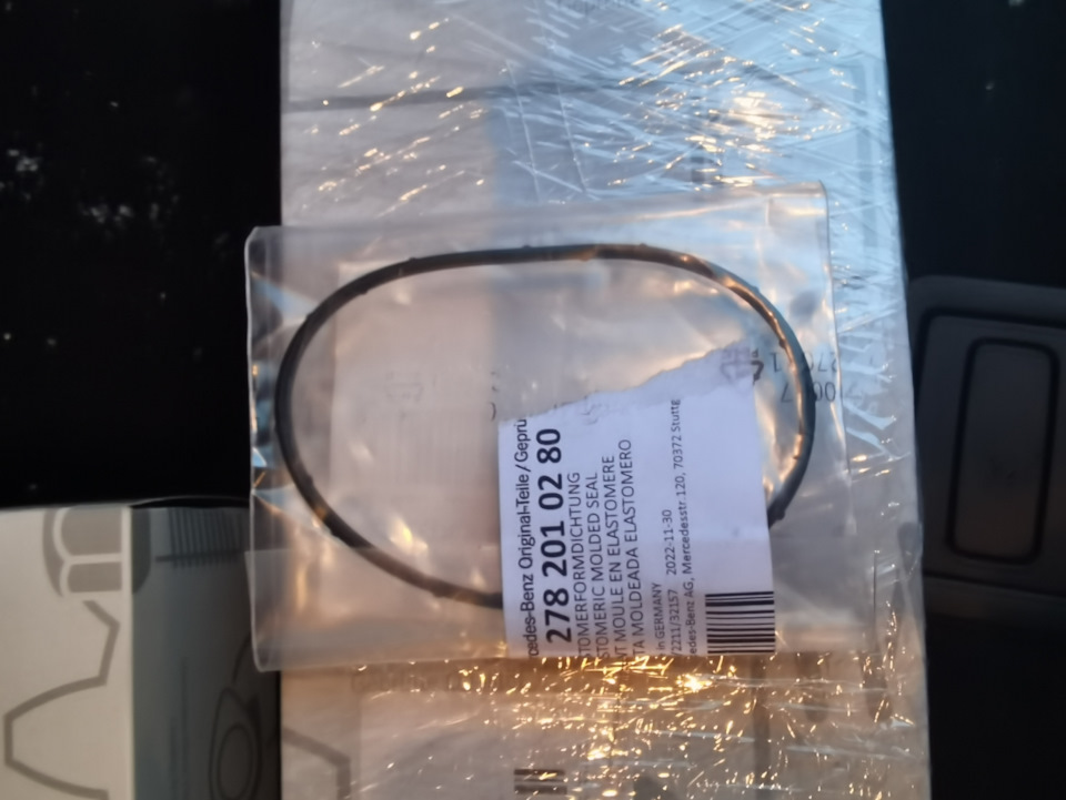 A2782010280 Прокладка термостата Mercedes | Запчасти на DRIVE2