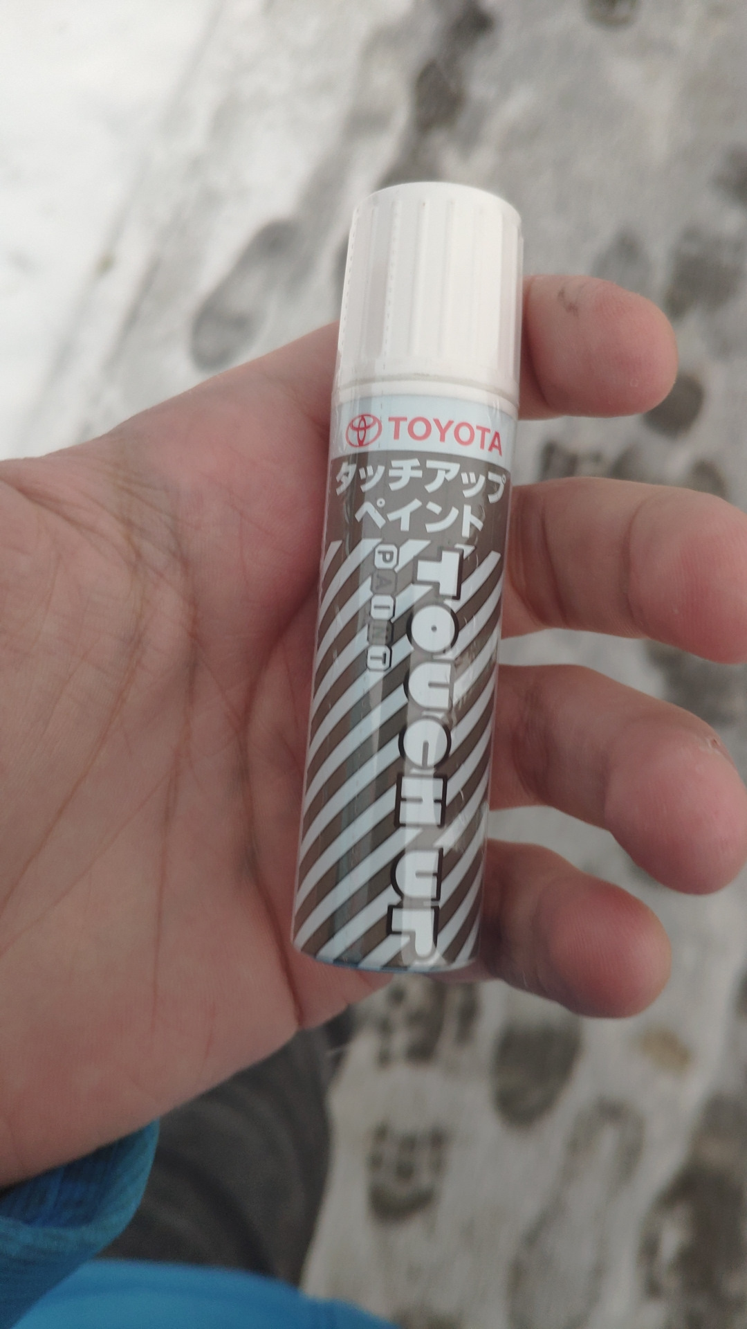 Краска для подкраски сколов — Toyota Harrier (3G), 2,5 л, 2016 года ...