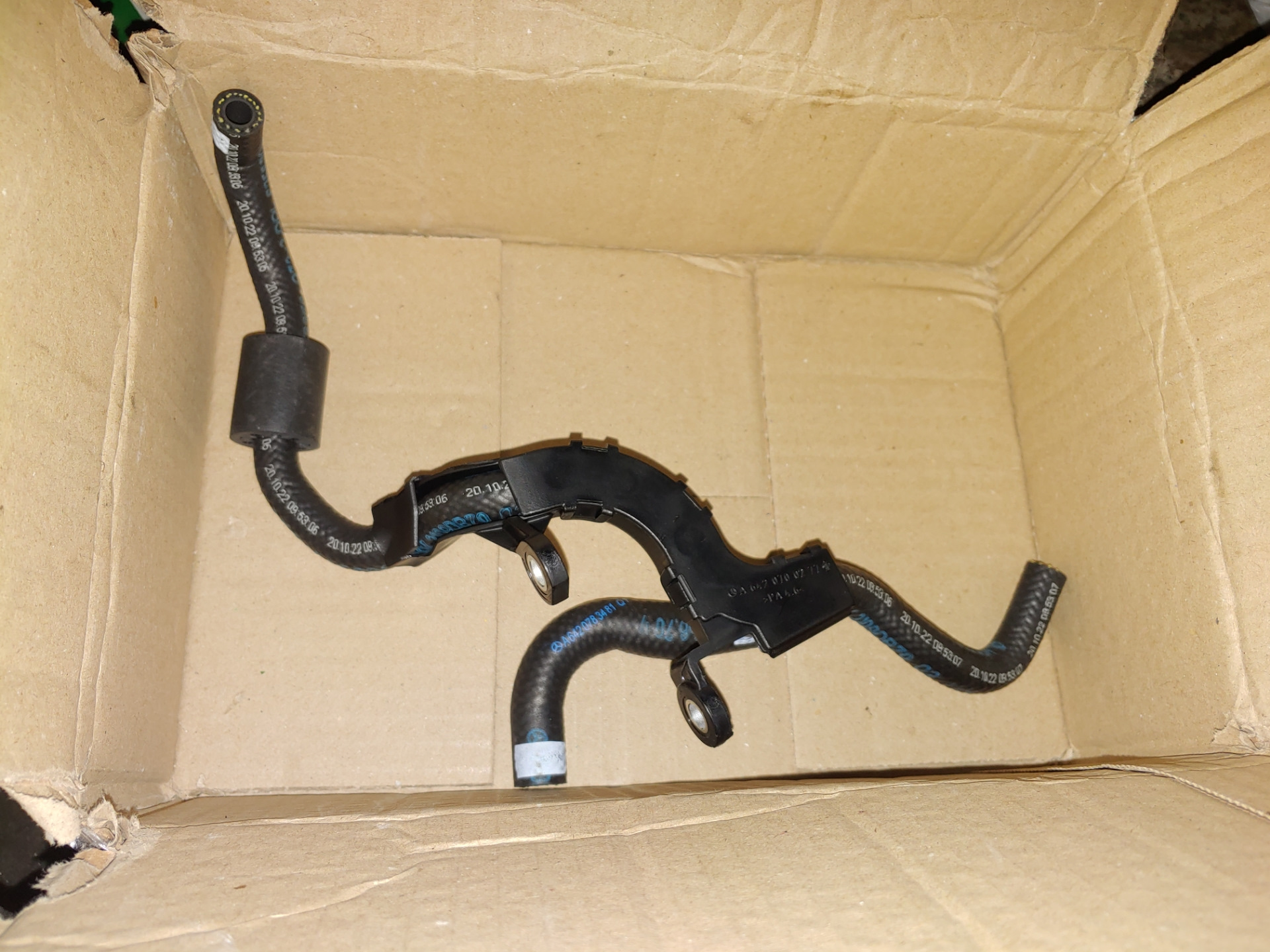 Засопливили топливные шланги. — Mercedes-Benz GL-Class (X164), 3 л ...