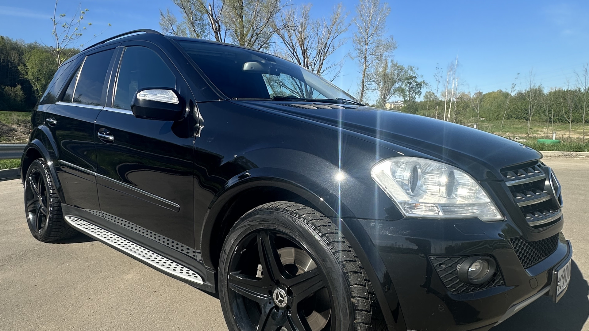 Mercedes-Benz M-Class (W164) 5.5 бензиновый 2008 | Черныш на DRIVE2