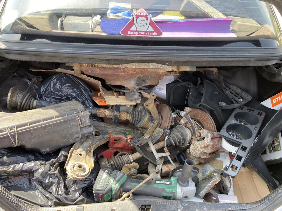 16валвефикация: случился свап — Volkswagen Golf Mk1, 1,1 л, 1983 года ...