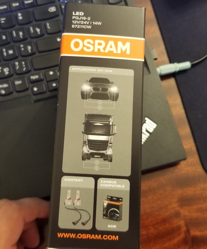 67211CW Лампа светодиодная H11 LEDriving 14W OSRAM | Запчасти на DRIVE2