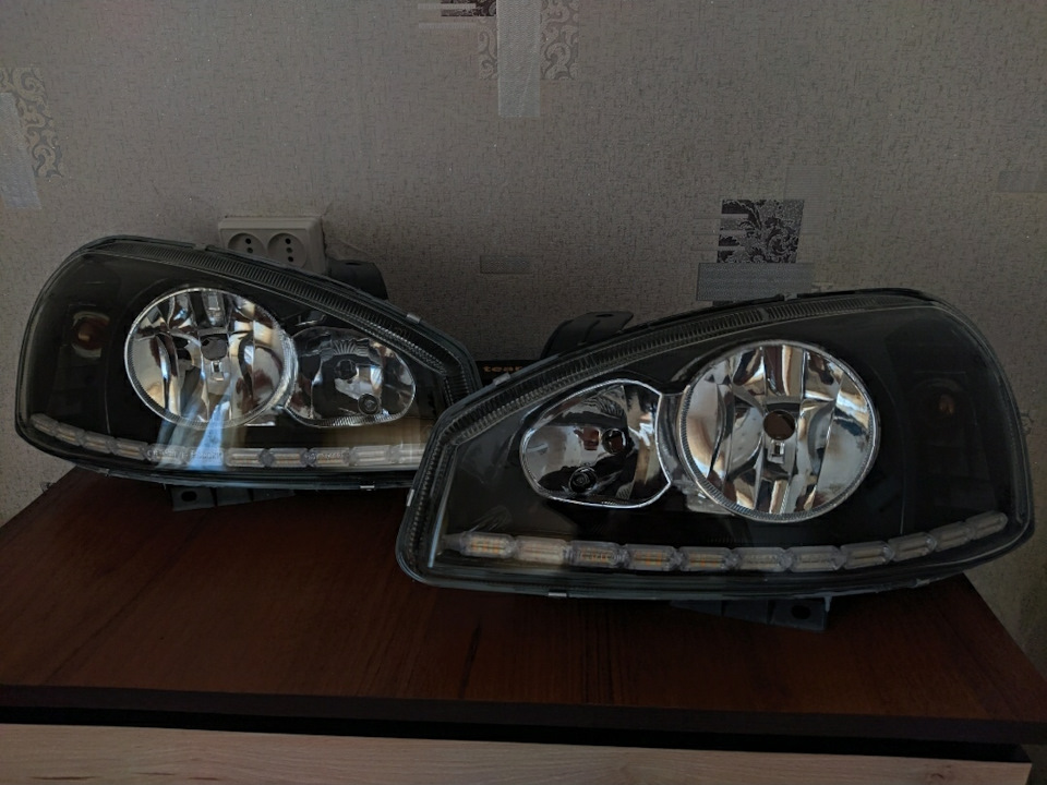 Необычные фары, LED ПТФ, LED лампы, Повторители в стиле Lexus. — Lada ...