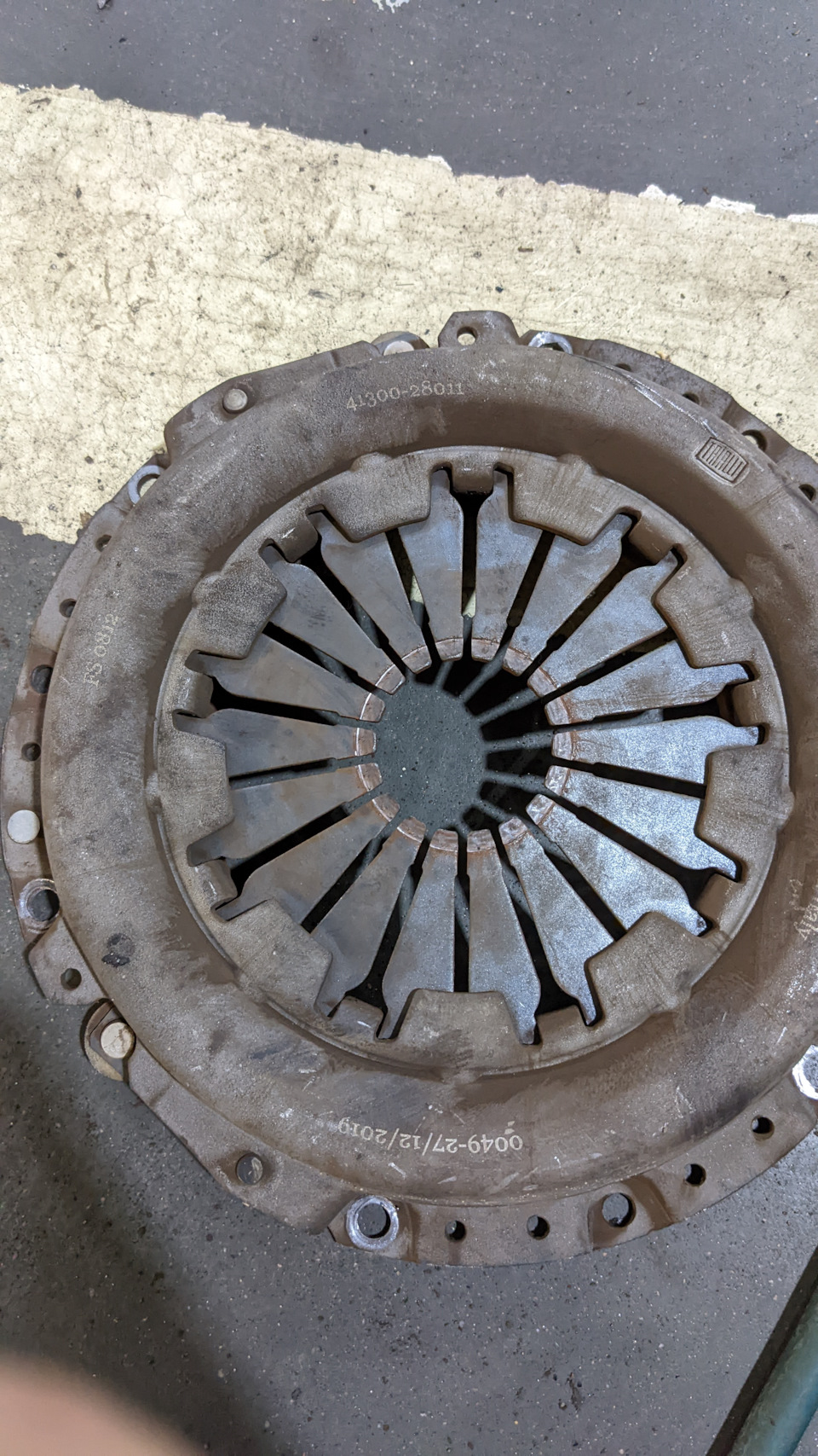 4130028011 корзина сцепления в сборе KIA HYUNDAI | Запчасти на DRIVE2