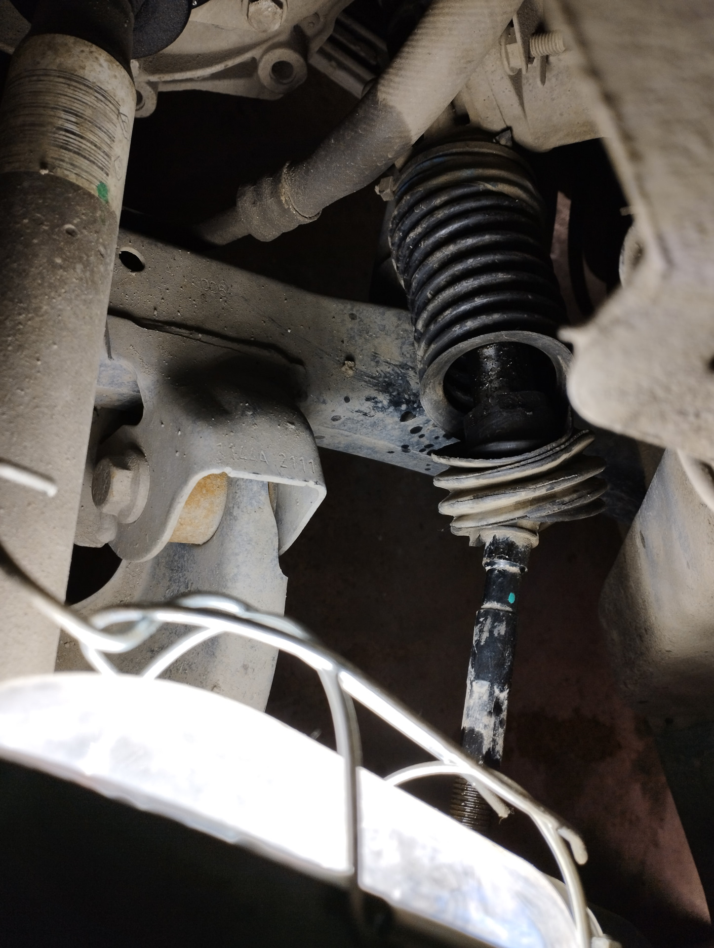 Развал схождение — Renault Sandero 1G, 1,4 л, 2011 года | визит на ...