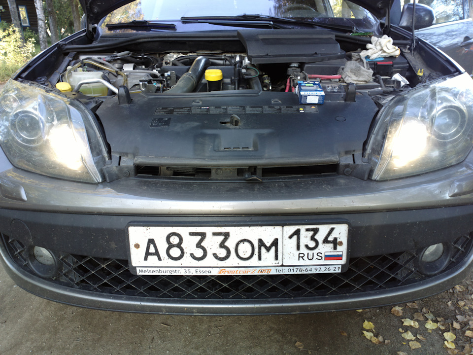 Светодиоды в передние габариты — ФИЛИПС! — Renault Laguna III, 1,5 л ...