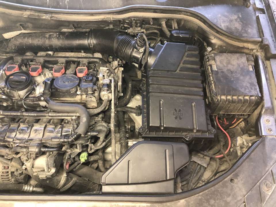 Перенос аккумулятора в багажник, впуск R32\R36 — Volkswagen Passat B7 ...