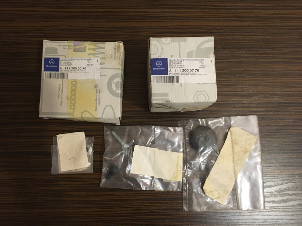 Натяжитель ремня Mercedes SsangYong — Mercedes-Benz E-Class (W210), 2,3 ...