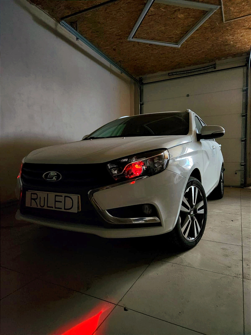 Апгрейд головной оптики. Внедрение Bi-led Линз LED TIV CS1. Часть II — Lada Vesta SW (1G), 1,6 л ...