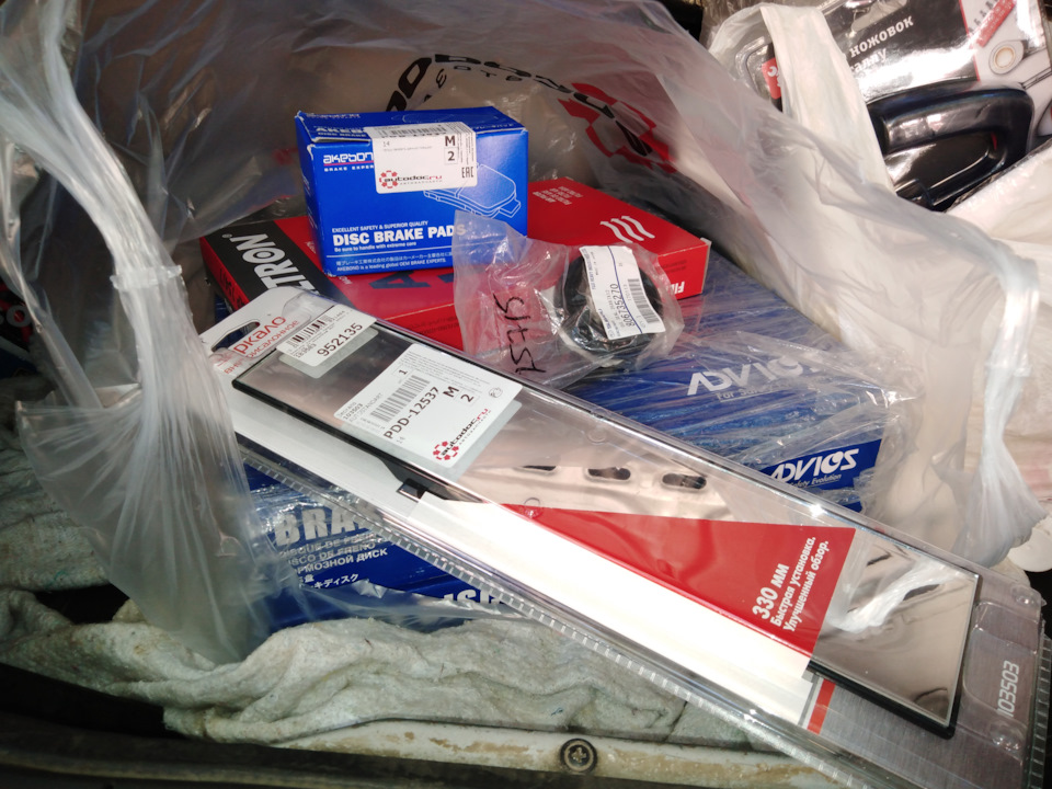 Забрал ништяки для Субарика. — Subaru Impreza WRX (GD/GG), 2 л, 2002 ...