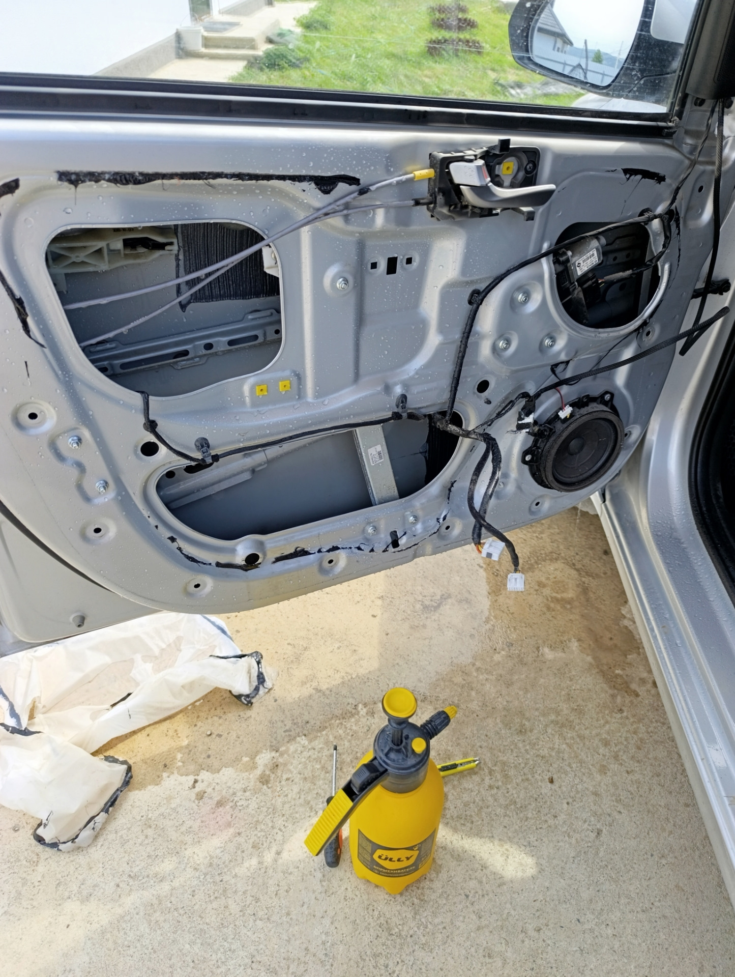 Шви дверей, замена акуатики — Hyundai Solaris (2G), 1,6 л, 2020 года ...
