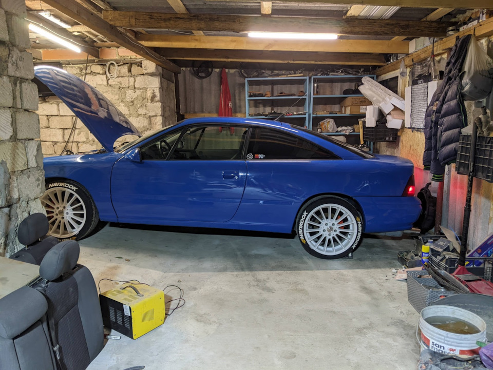 26. Трехспицевый руль (Irmscher) — Opel Calibra, 2 л, 1996 года ...