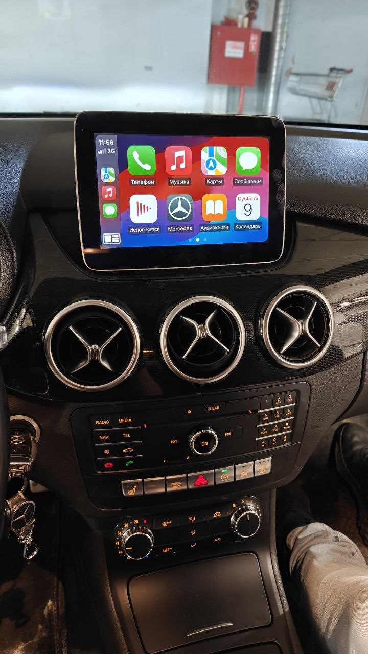 Дооснащение NTG 5.1+камера заднего вида. — Mercedes-Benz B-Class (W246 ...