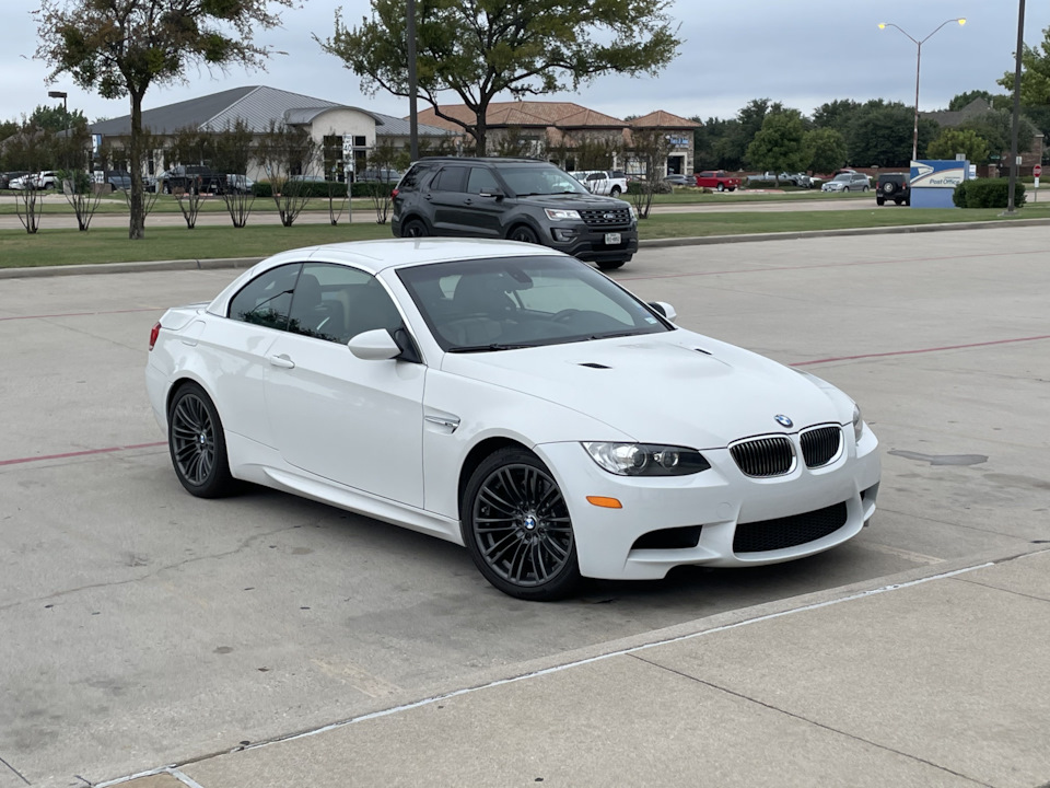 Дооснащение E93M: знак аварийной остановки — BMW M3 Convertible (E93), 4 л, 2008 года | тюнинг ...