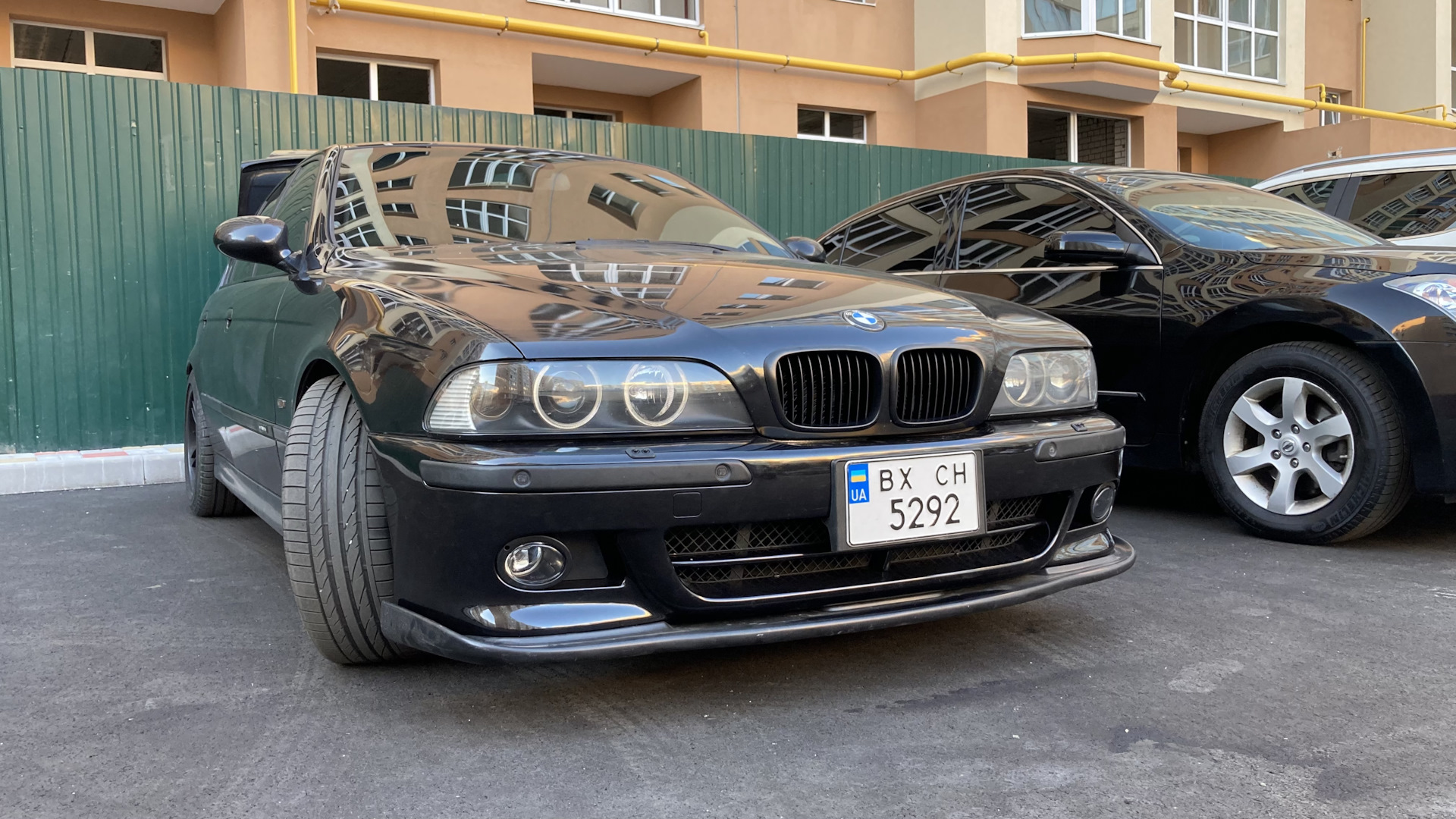 Ремонт оригинального М бампера — BMW 5 series (E39), 3 л, 2001 года ...