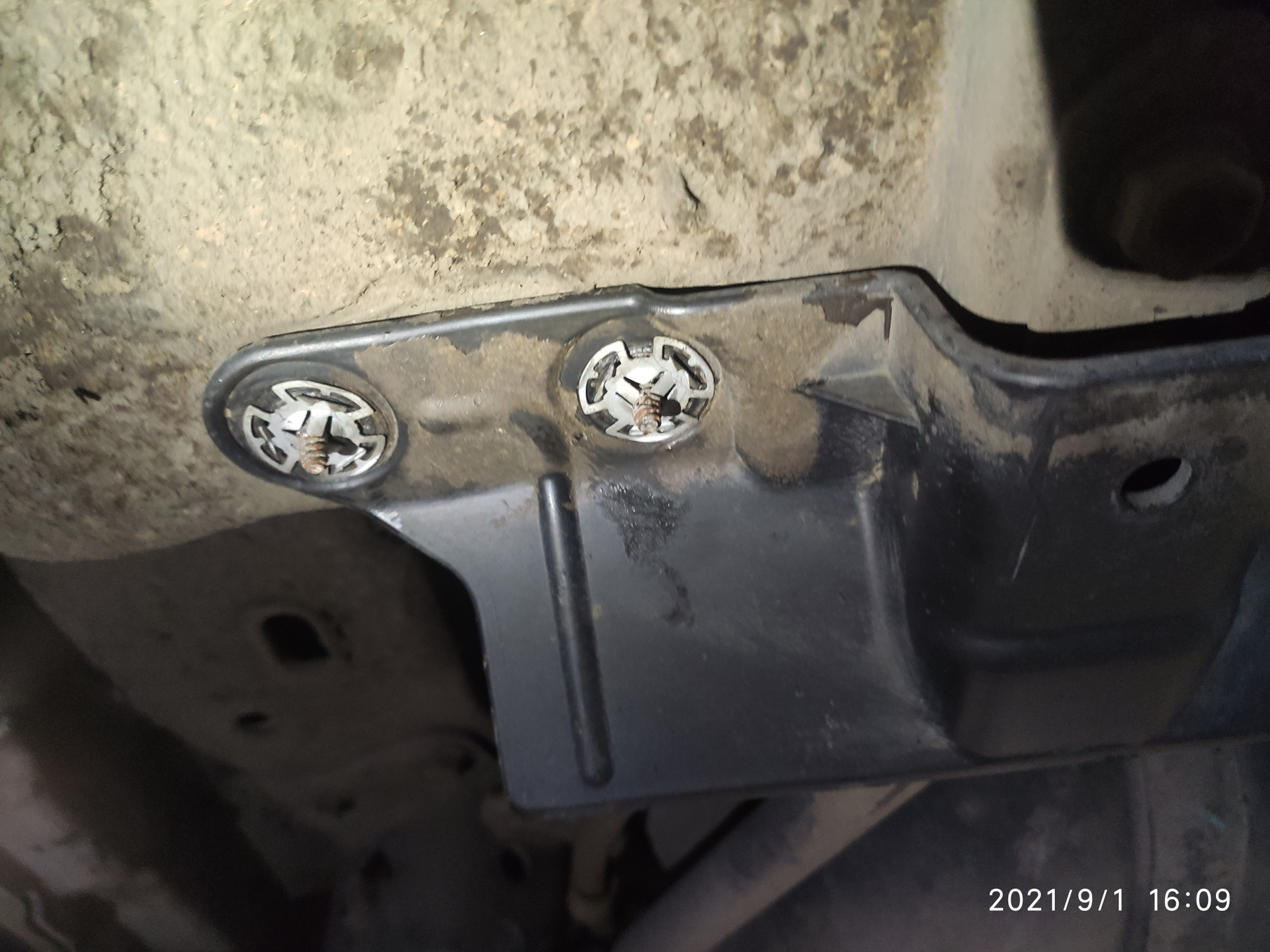 Защита топливного бака на X_TRAIL — Nissan X-Trail II (t31), 2 л, 2012 ...