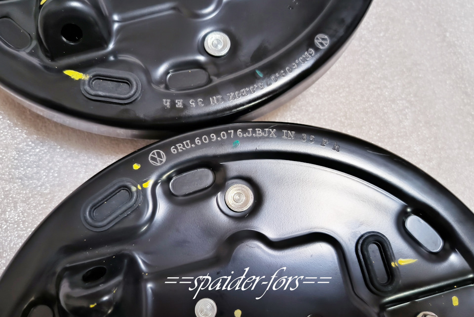 Задние барабанные тормоза в сборе VW Polo / Skoda Rapid. на Skoda Rapid ...