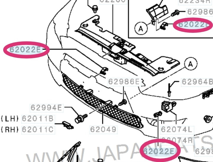 Передний бампер: крепёж. Часть #1 — Mitsubishi Lancer X, 2 л, 2009 года ...