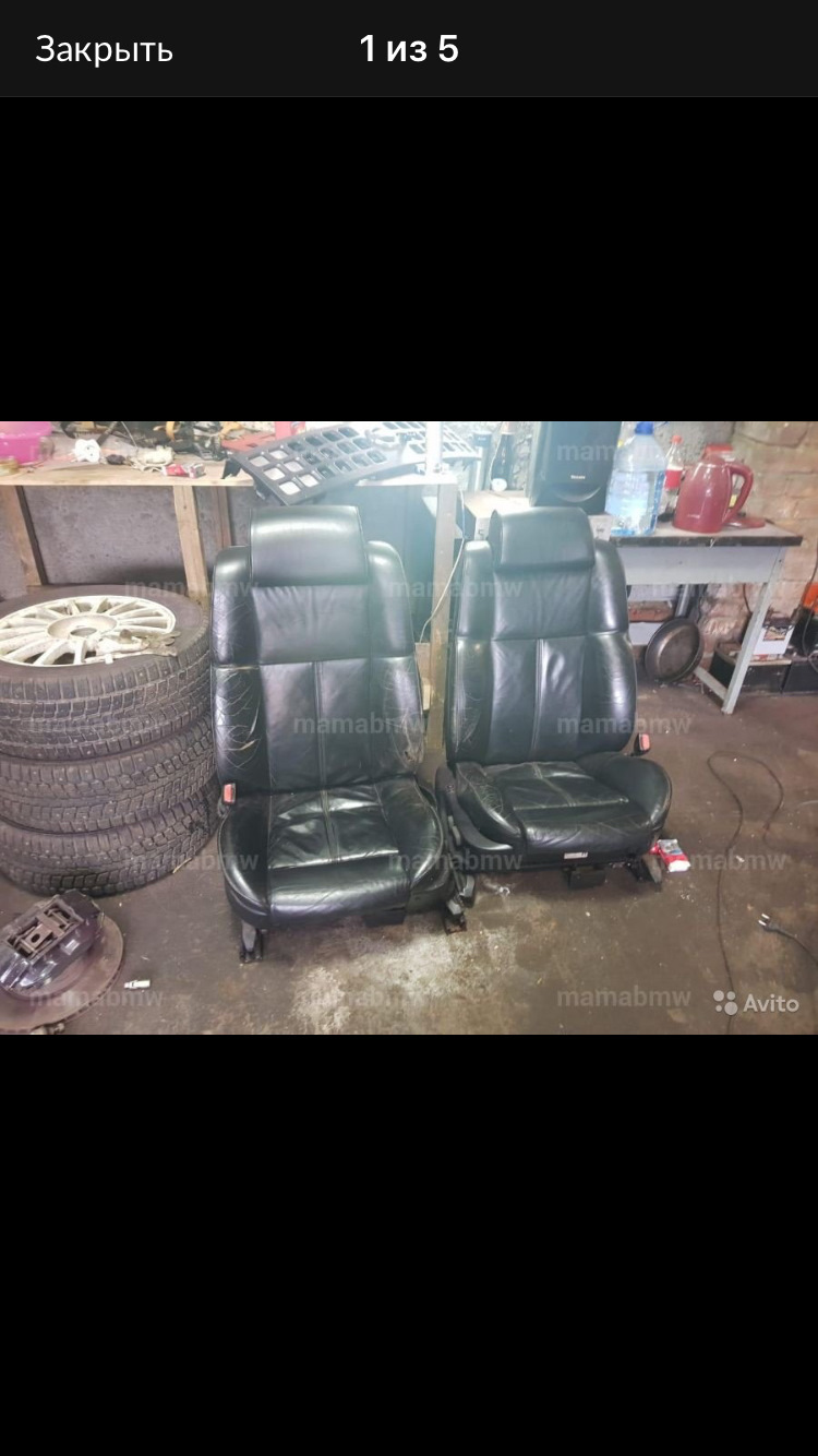 Kонтурные сиденья — BMW 5 series Touring (E39), 2,8 л, 1998 года ...