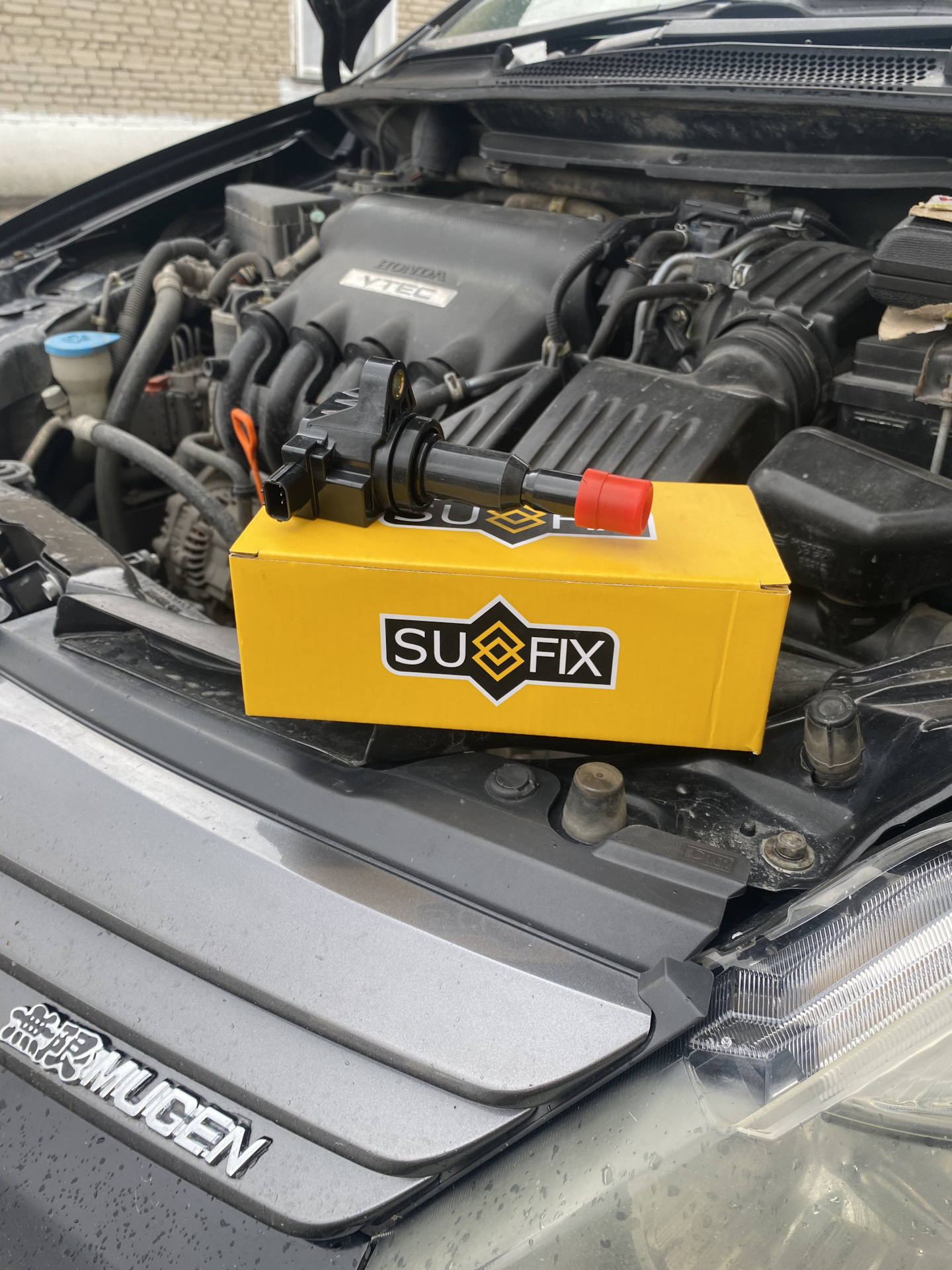 Замена катушки зажигания фирмы Sufix(made in china) на Honda Airwave, Fit — Honda Airwave, 1,5 л ...