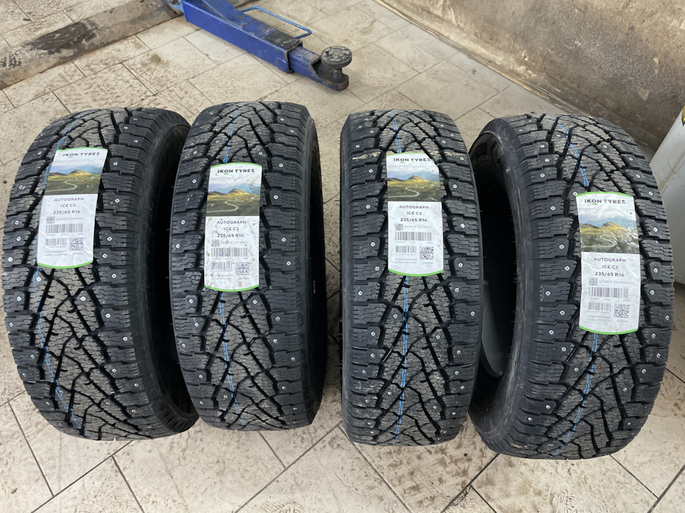 Ikon Tyres Autograph Ice C3 235/65 R16C — Ford Transit (8G), 2,2 л ...