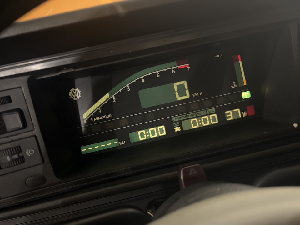 Digifiz фольксваген приборная панель на Volkswagen Golf Mk2. Б/у | 2 ...