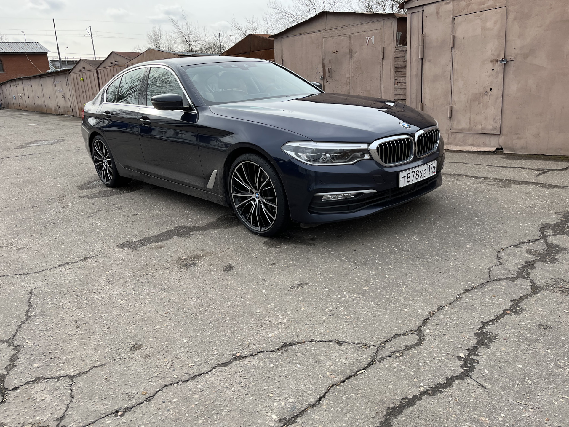 732M установил — BMW 5 series (G30), 2 л, 2017 года | колёсные диски | DRIVE2