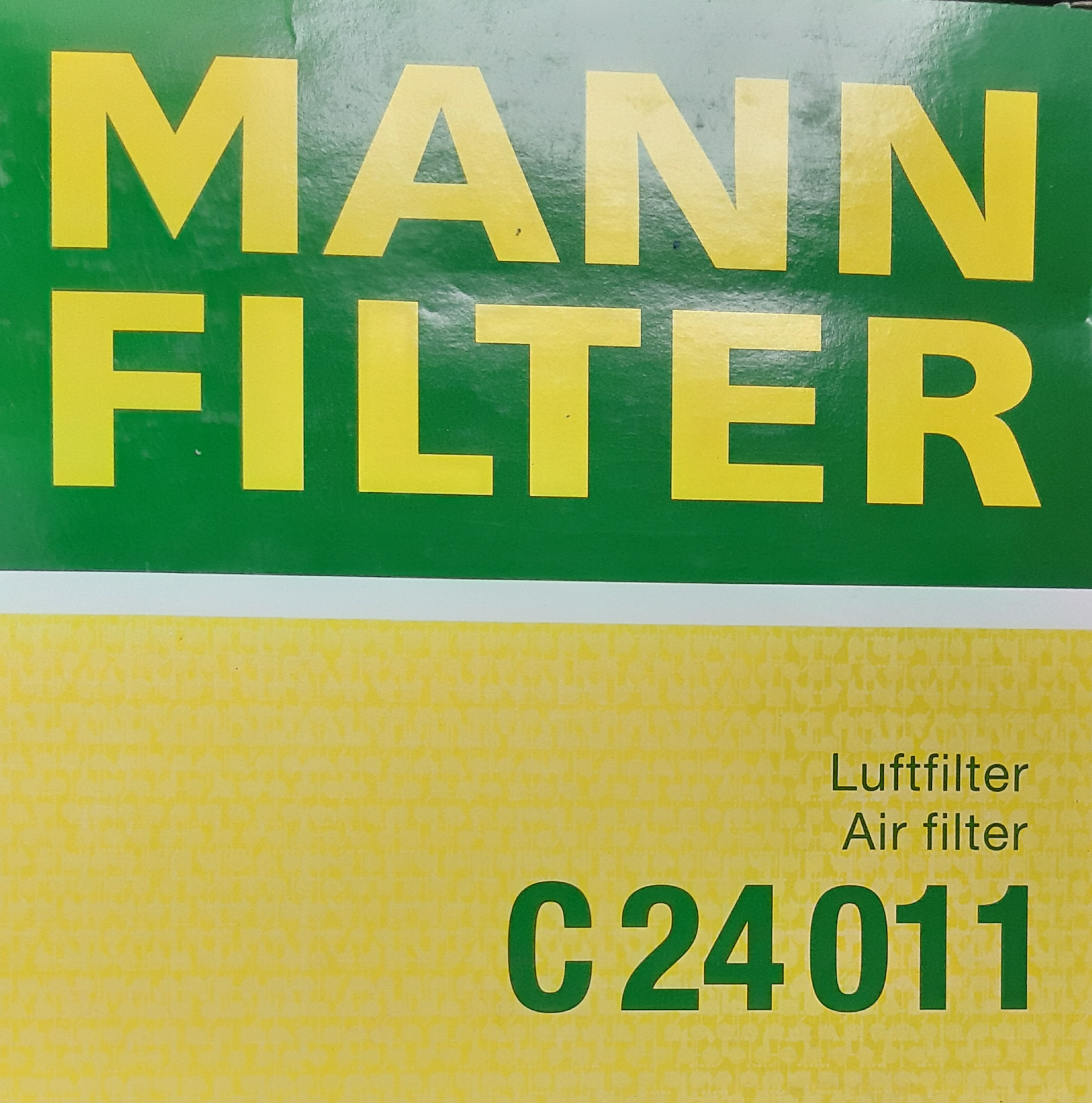 Фильтр двс "MANN" — Mitsubishi Pajero Sport (3G), 3 л, 2017 года | наблюдение | DRIVE2