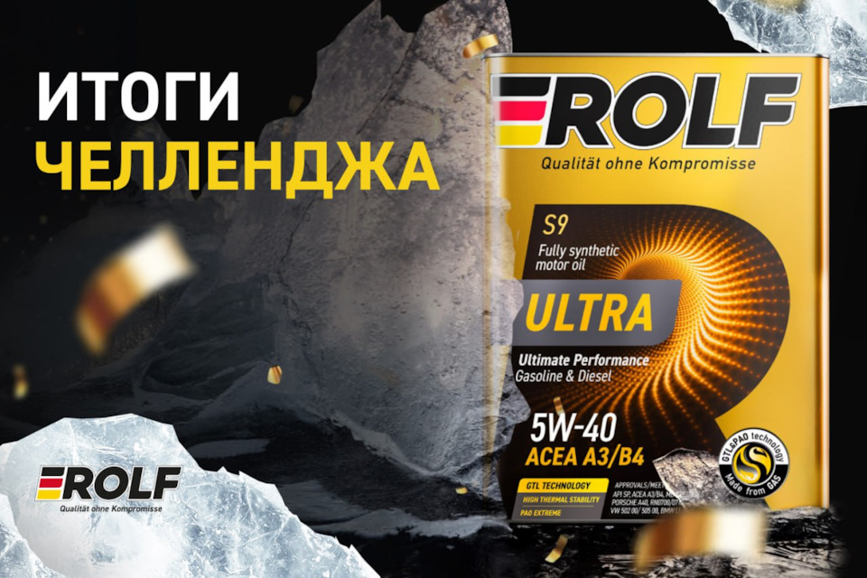 Объявляем победителей ULTRAчеллендж! — ROLF на DRIVE2