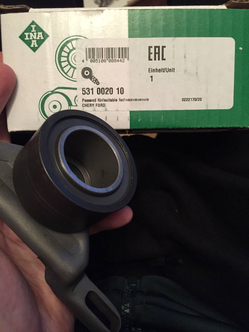 531002010 Ролик натяжителя ремня ГРМ INA | Запчасти на DRIVE2