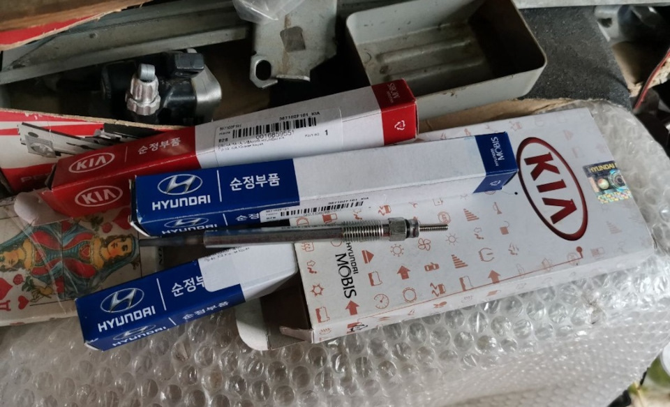 367102F101 СВЕЧА НАКАЛИВАНИЯ KIA HYUNDAI | Запчасти на DRIVE2